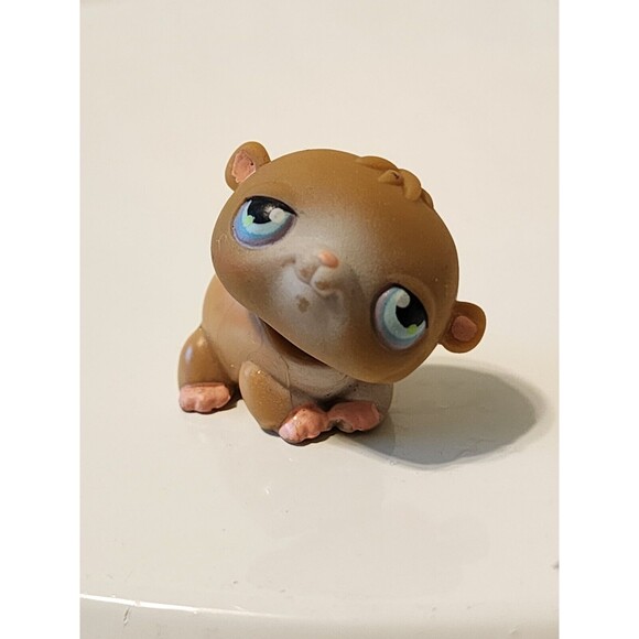 Hasbro | Toys | Littlest Pet Shop 54 Hamster Gerbil Blue Dot Eyes ...